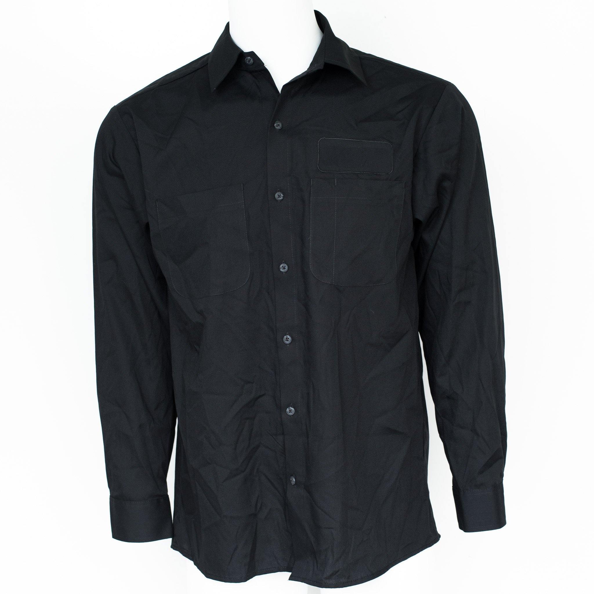 Used Standard Solid Color Work Shirt - Long Sleeve – Walt's Used Workwear