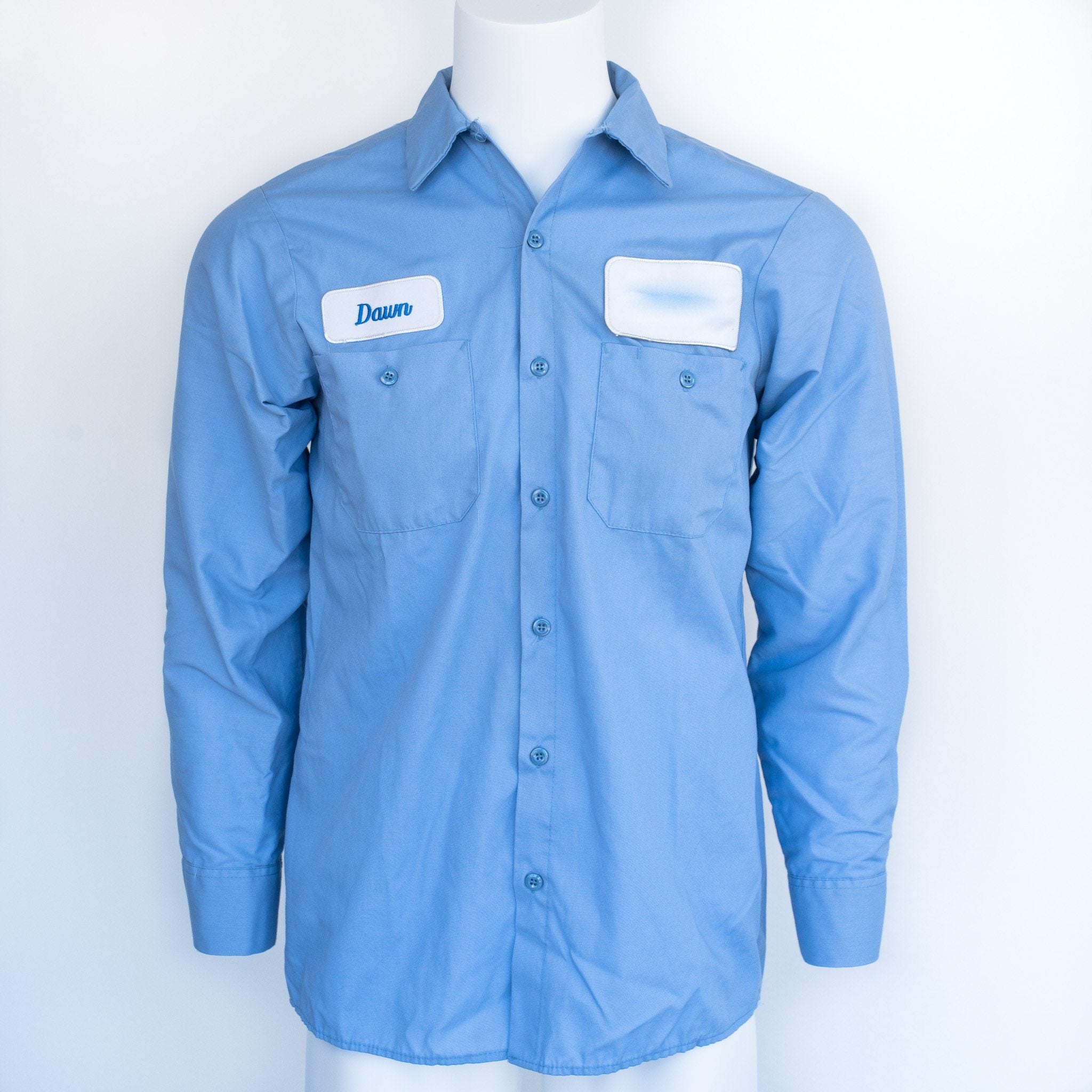 Used Standard Solid Color Work Shirt - Long Sleeve – Walt's Used Workwear