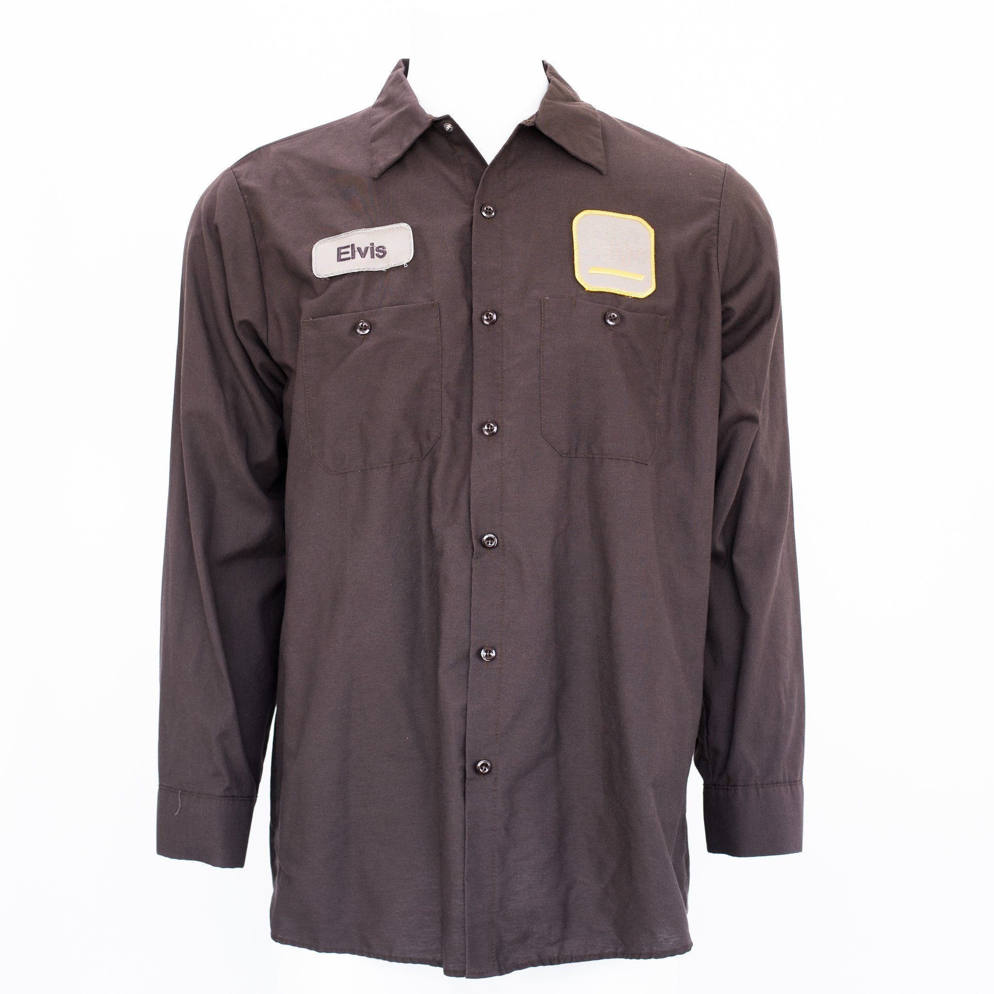 Used Standard Solid Color Work Shirt - Long Sleeve – Walt's Used Workwear