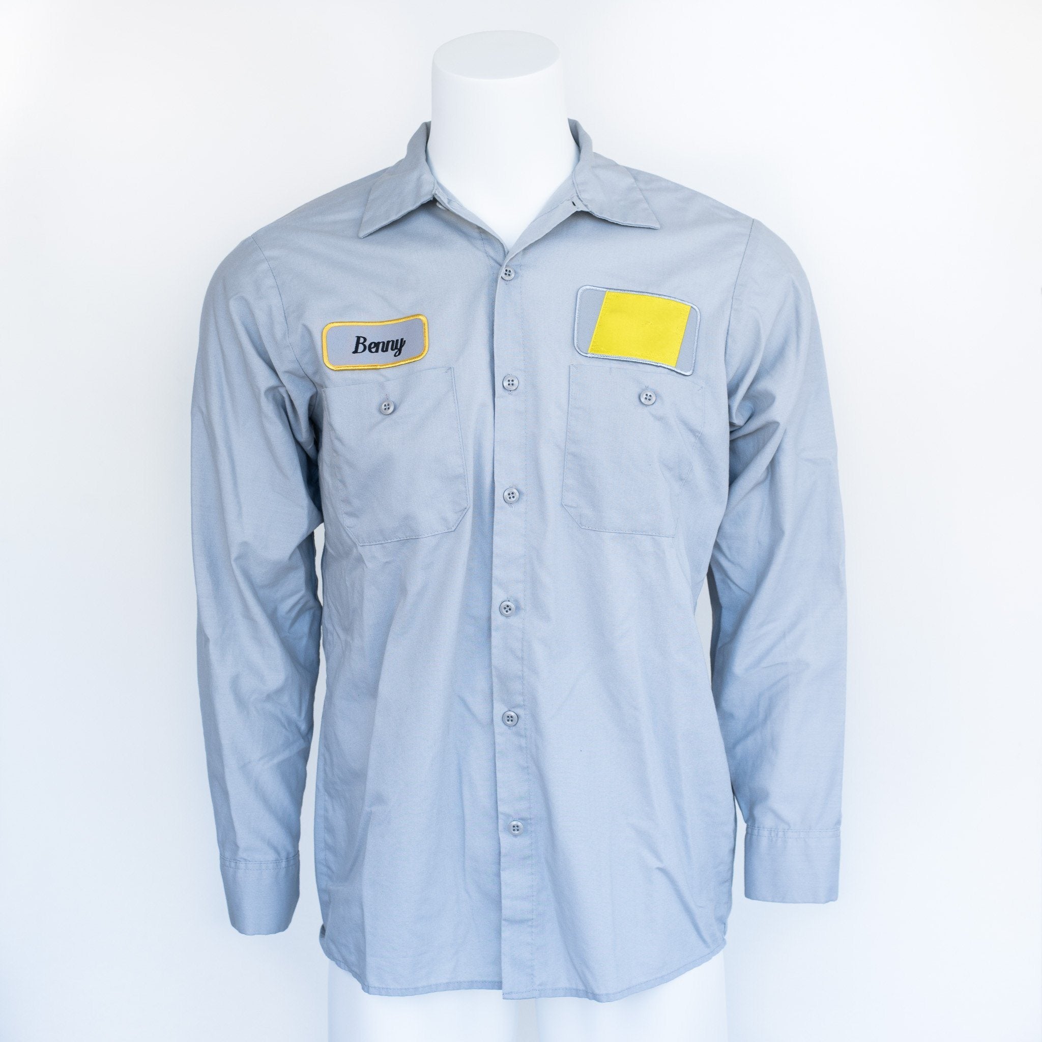 Used Standard Solid Color Work Shirt - Long Sleeve – Walt's Used Workwear