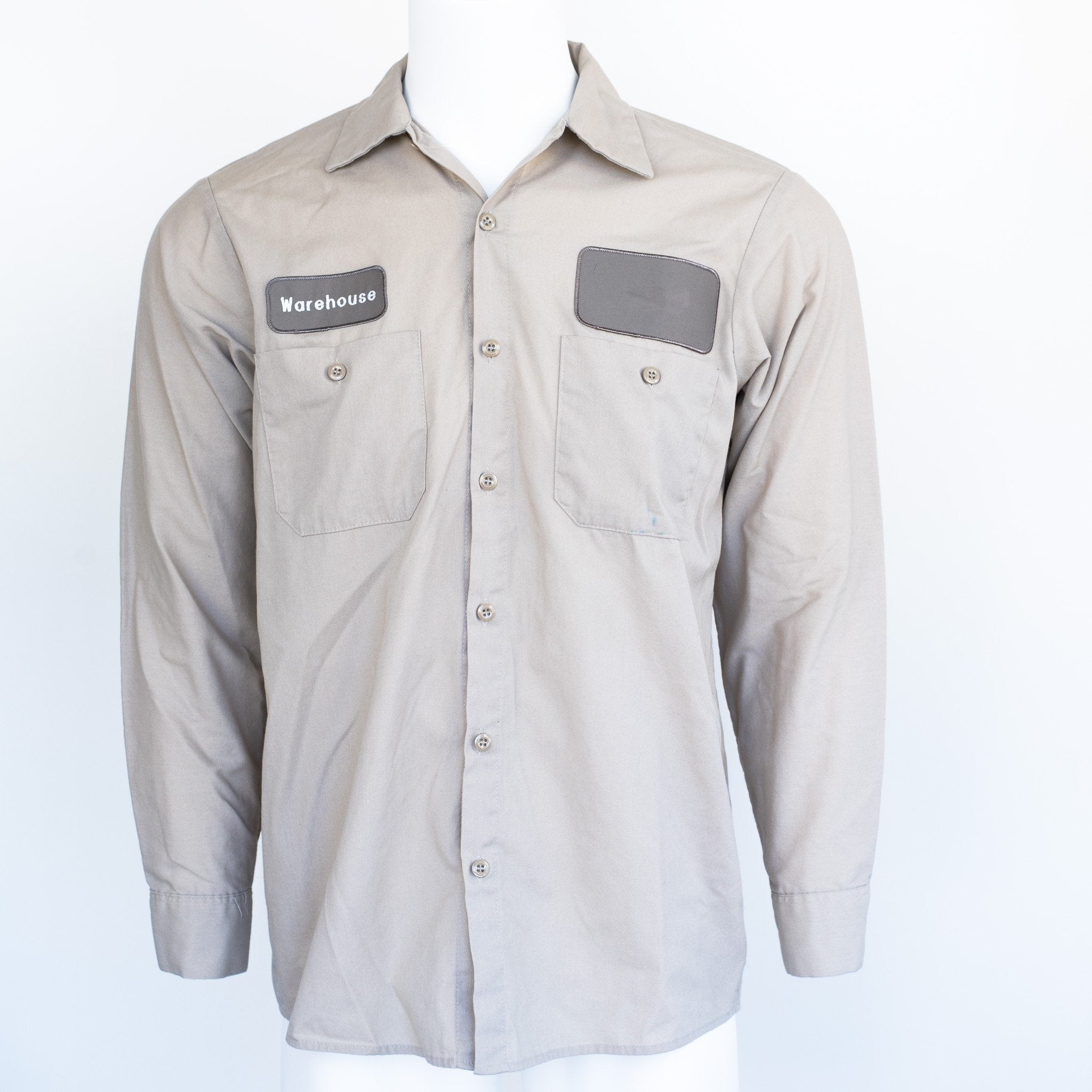 Used Standard Solid Color Work Shirt - Long Sleeve – Walt's Used Workwear