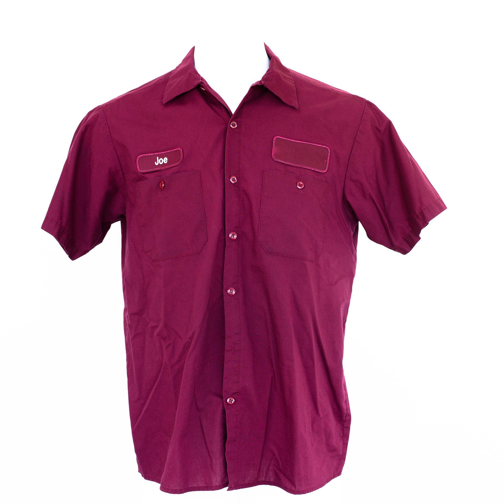 Used Standard Solid Color Work Shirt - Short Sleeve – Walt's Used Workwear